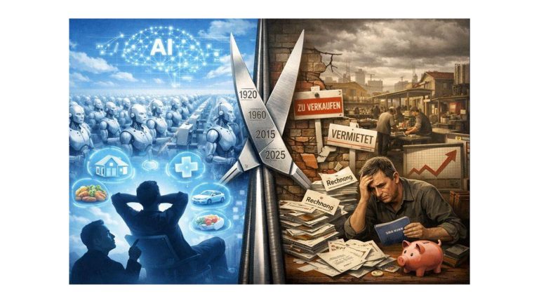 Die Ent­kopp­lungs­phan­ta­sie: War­um Musks Über­fluss-Uto­pie schei ...